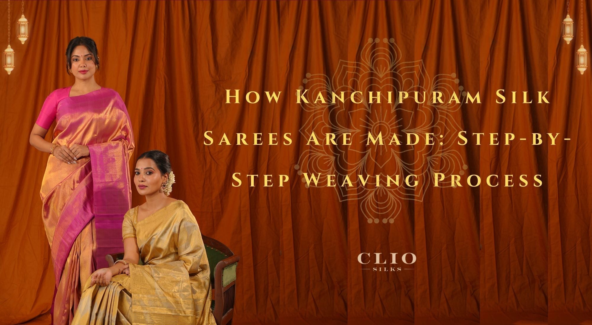 How Kanchipuram Silk Sarees Are Made: Step-by-Step Weaving Process ...