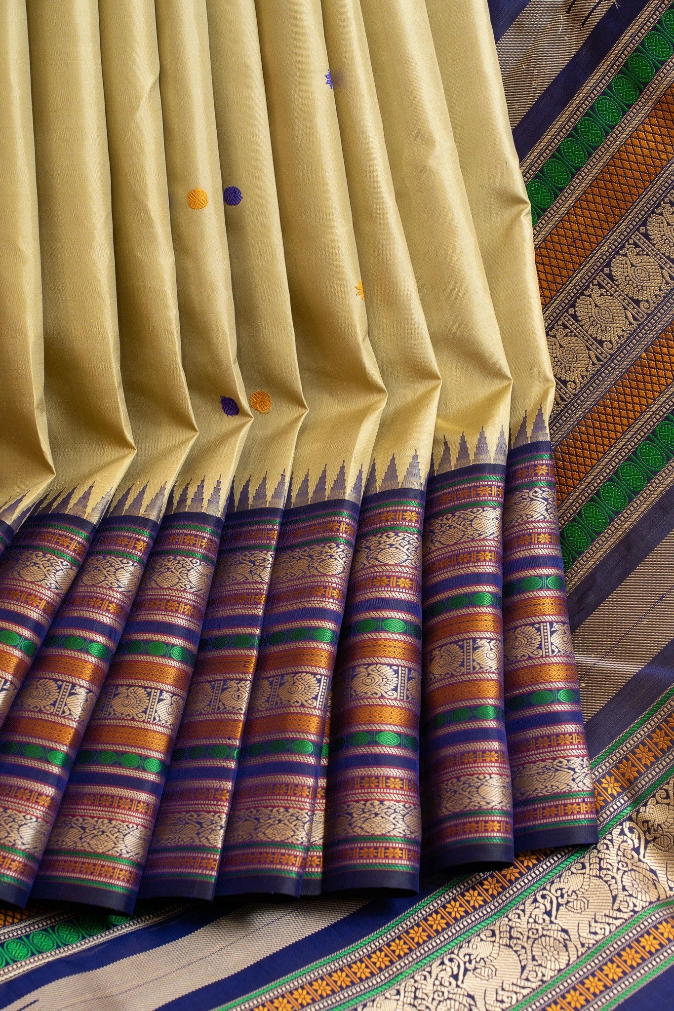 Shop Thread work Kanchipuram Silk Sarees | No zari | Pattu Pettu – Clio ...
