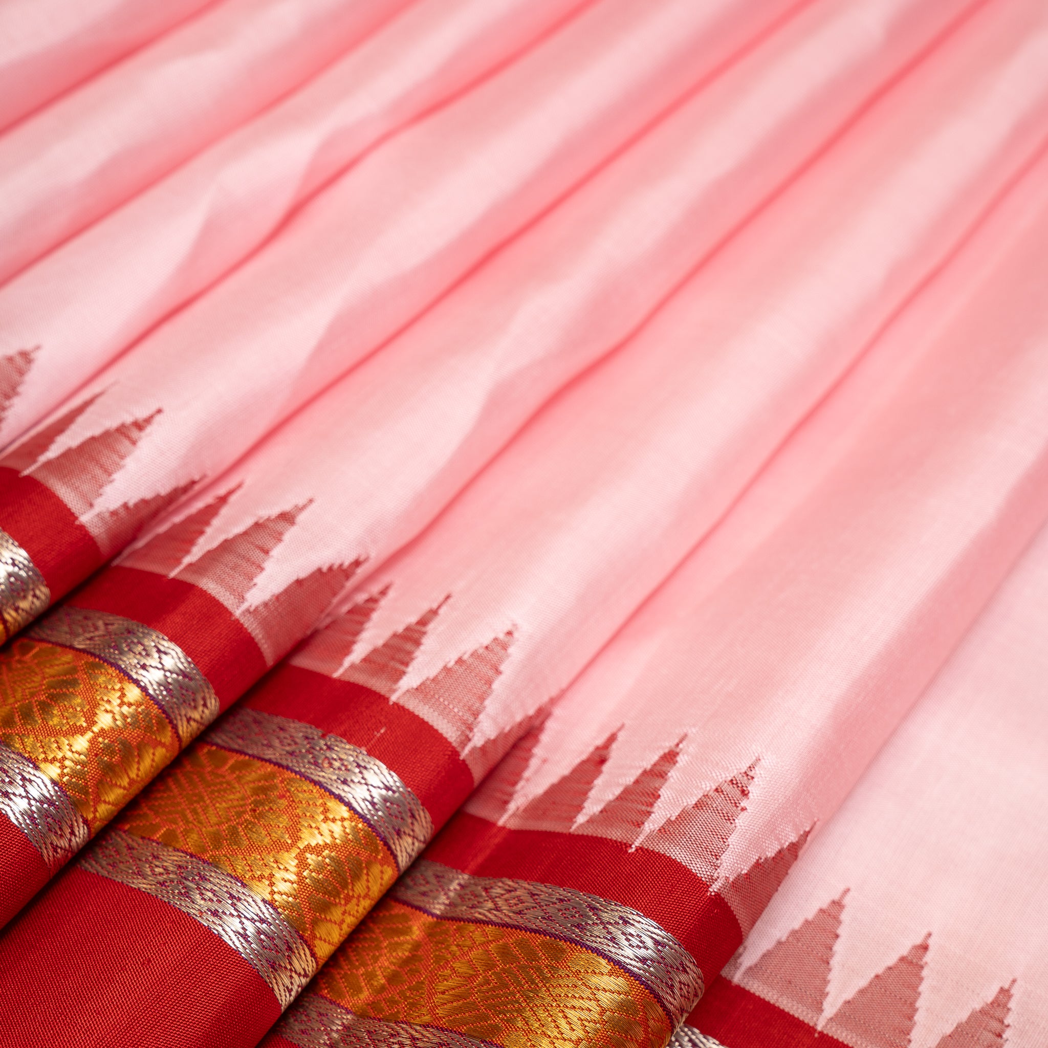 Buy Pink Sarees Online | Pink Kanchipuram Silks | Pink Silk Sarees ...